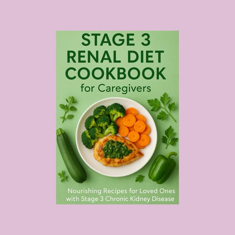 Renal Diet Cookbook for Caregivers: Stage 3 CKD Recipes (PDF Download ...