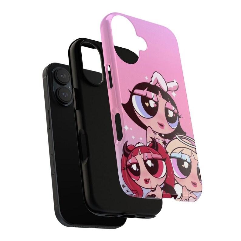 Powerpuff Girls Inspired Phone Case - Tough Cases, Cartoon Phone Cover ...