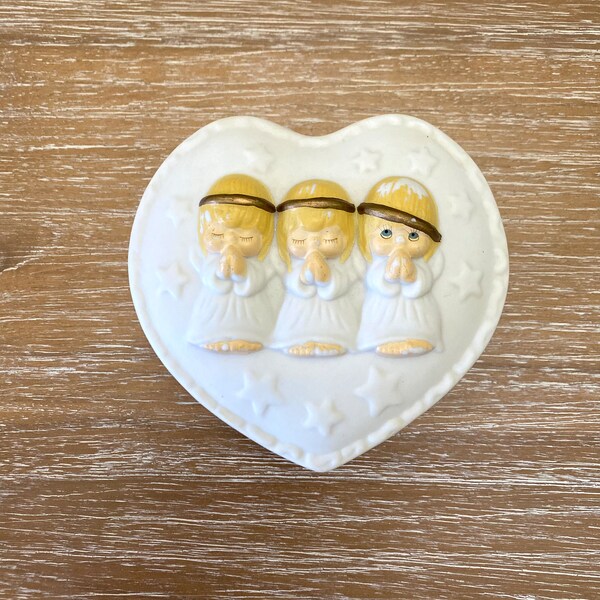 Heart Shaped Trinket Box - Etsy