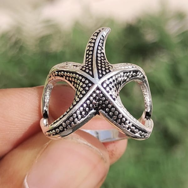 Starfish Ring - Etsy