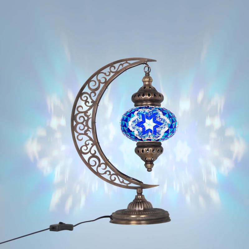 Turkish Moon Table Lamps - Etsy UK