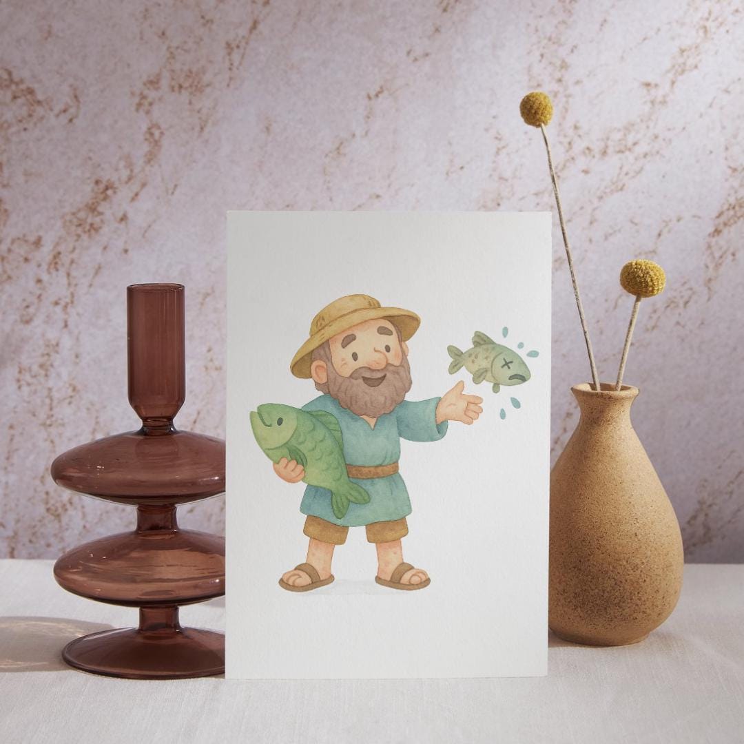 Parables of Jesus Clipart Bundle: Watercolor Bible Story Illustrations ...