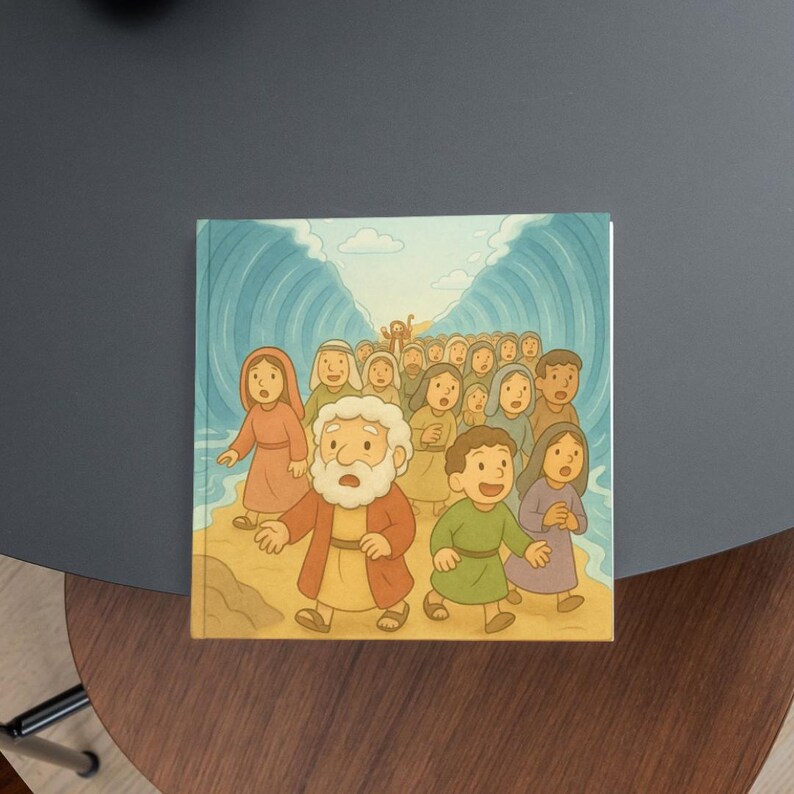 Moses and the Red Sea Clipart Bundle: Bible Story Illustrations ...