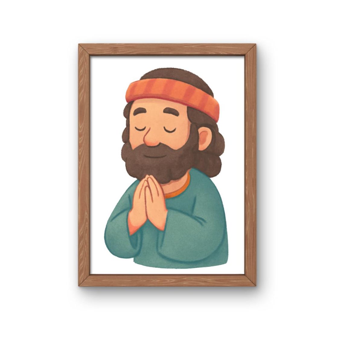 Daniel and the Lions' Den Clipart: Bible Story Watercolor Illustrations ...