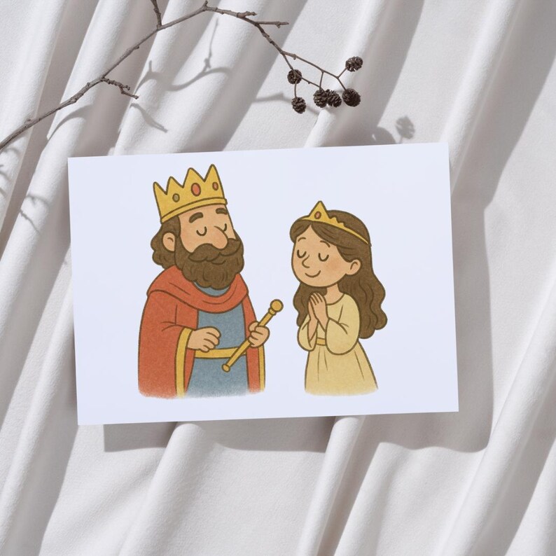 Esther Clipart Bundle, Jewish Woman, Queen of Persia, Book of Esther ...