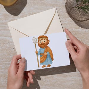 Whimsical 12 Apostles Cliparts Cartoon Style, the 12 Disciples of Jesus ...