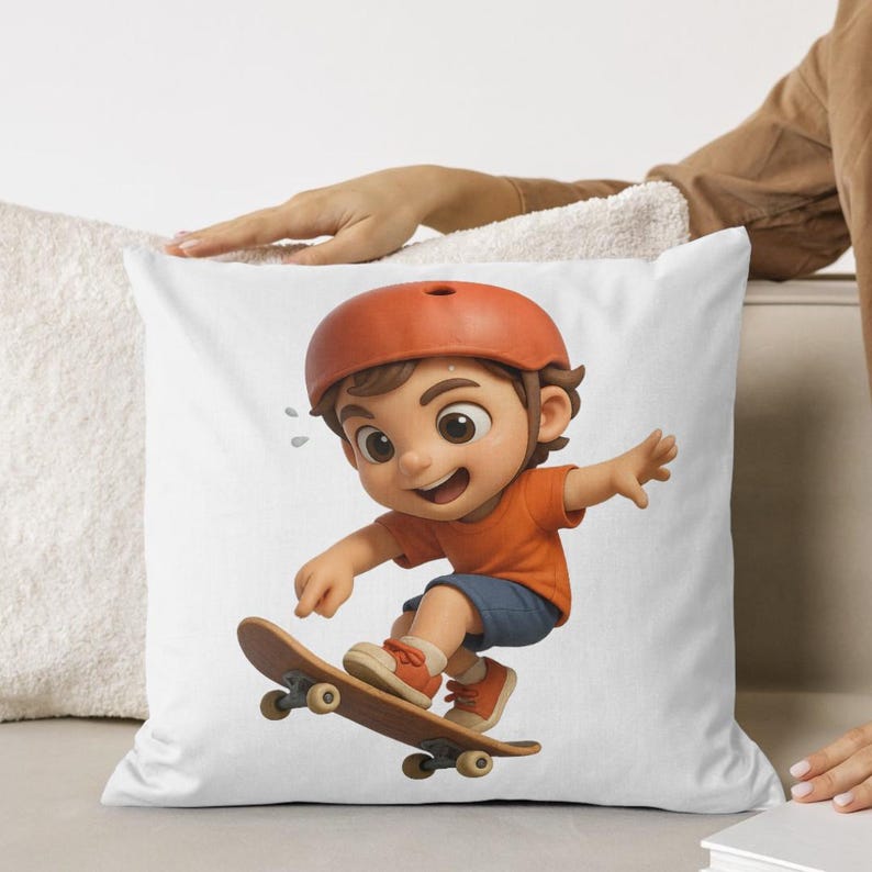 Kids Sports Clipart Bundle, Chibi 3d Realistic Sports for Kids, Cute ...