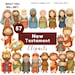 NEW | New Testament Clipart: Watercolor Biblical Characters PNG - Etsy