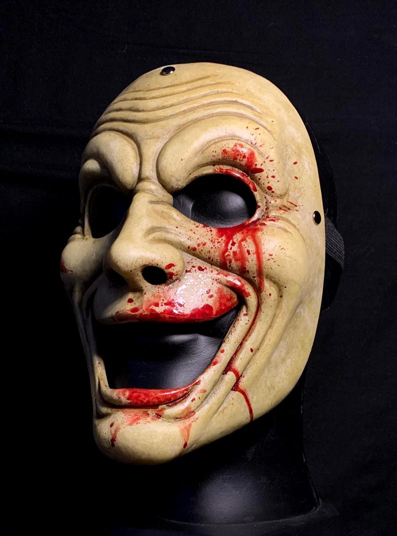 Mr Maniac - Handmade Resin Mask - Etsy