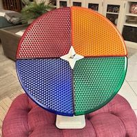 Vintage Aluminum Christmas Tree Color Wheel - Retro Holiday Decor - Etsy