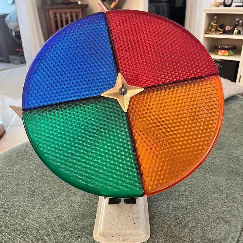 Christmas Tree Rotating Color Wheel - Etsy