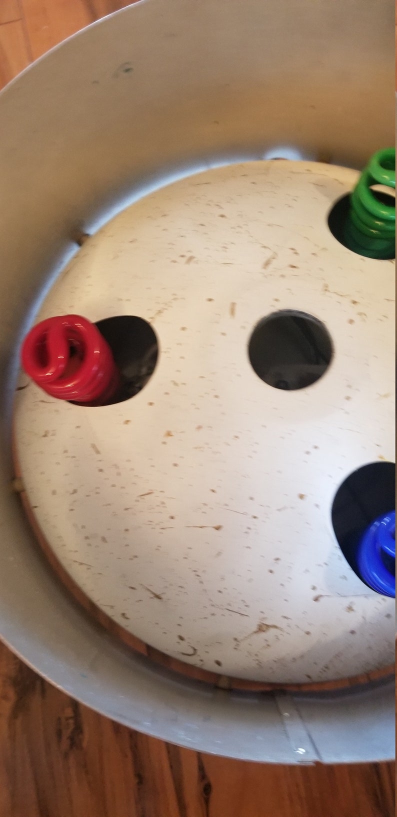 Restored Vintage Evergleam Tri-lite Color Wheel Revolving Aluminum ...