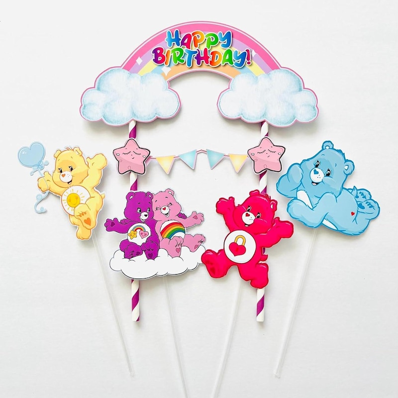 Care Bears Birthday Cake - Etsy