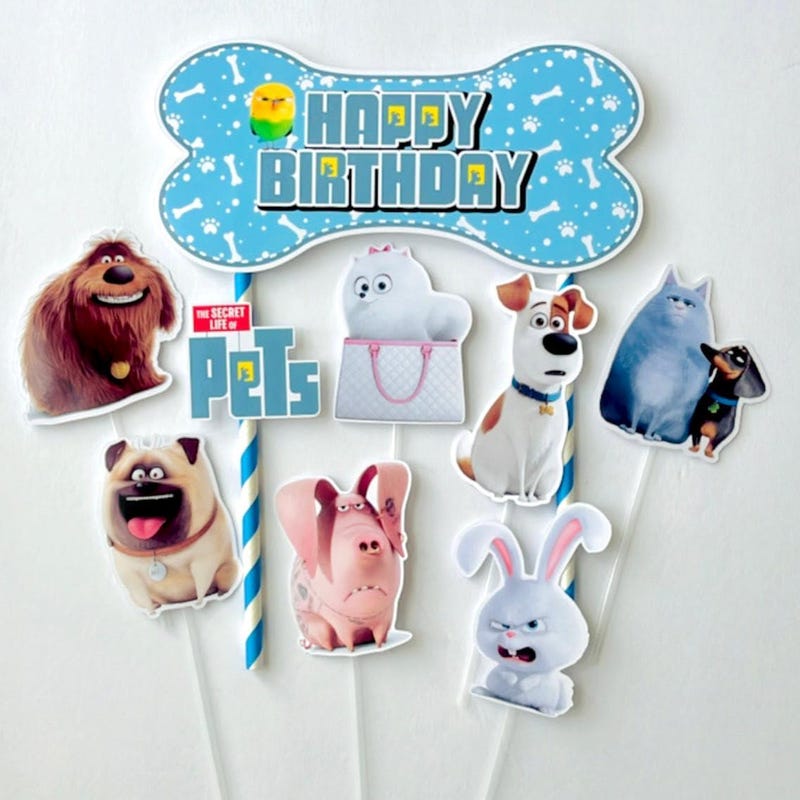 Pet Cake Topper - Etsy