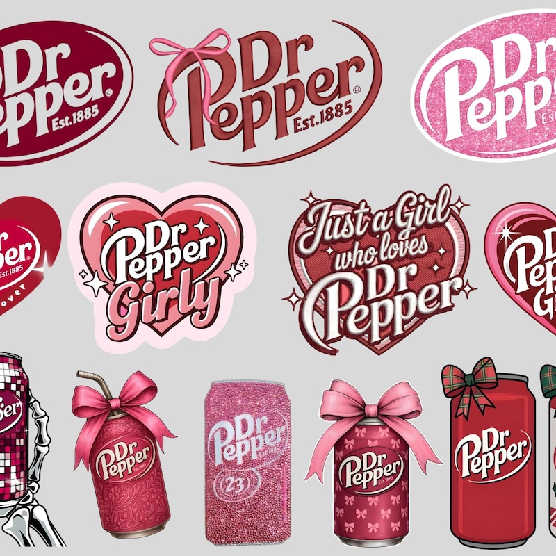 Dr Pepper With Bow - Etsy