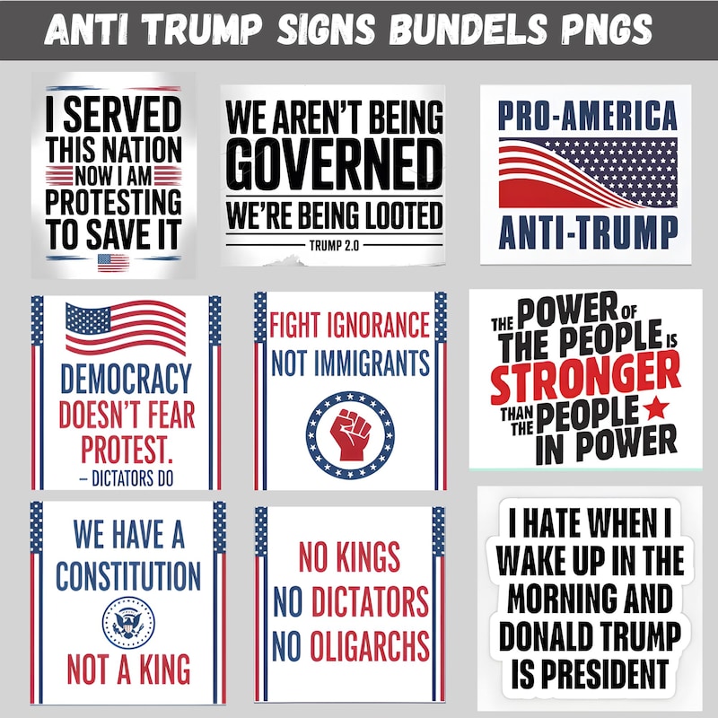 Slogans for Anti Trump Signs - Etsy