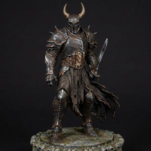 Astaroth Demon Statue STL File | 3D Printable Occult Sculpture | Goetia ...