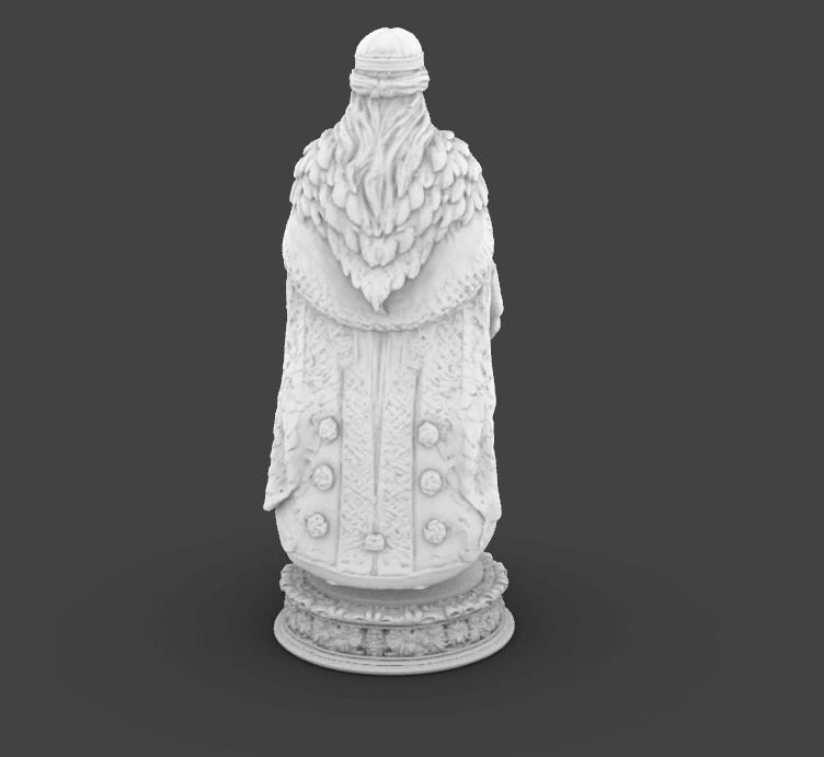 Freya Goddess Statue STL | Norse Goddess of Love and War 3D Model ...