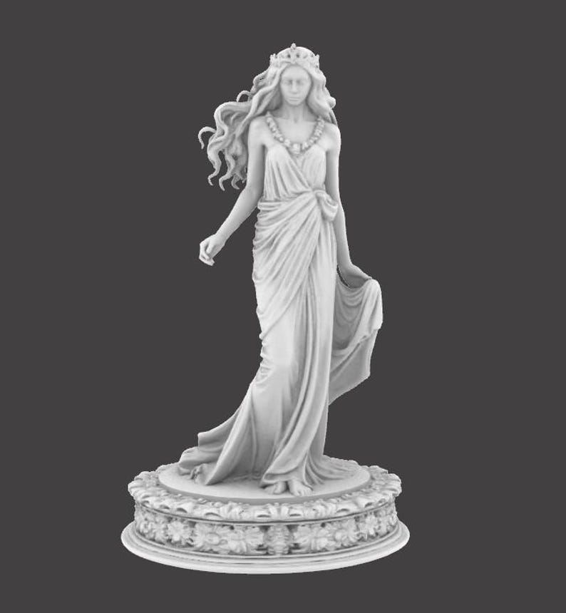 Aphrodite Statue STL File – 3D Printable Greek Goddess of Love and ...