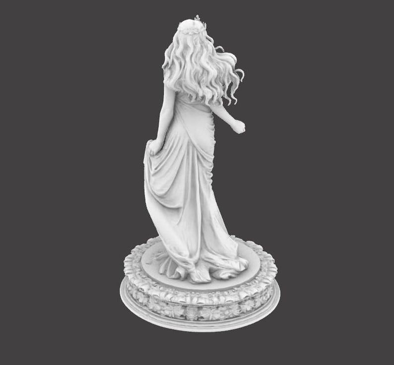 Aphrodite Statue STL File – 3D Printable Greek Goddess of Love and ...