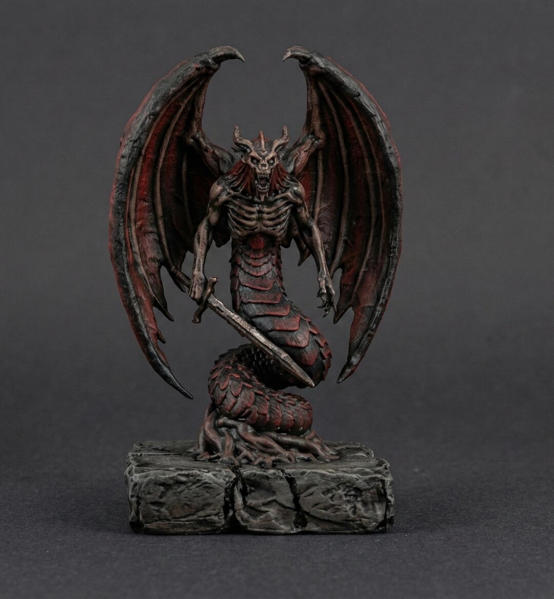 Botis Demon Statue STL File | Historically Accurate 3D Model | Based on ...
