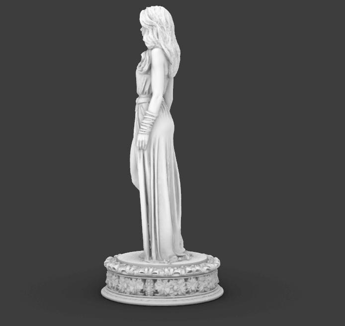 Aphrodite Goddess Statue STL File | 3D Printable Greek Deity Sculpture ...
