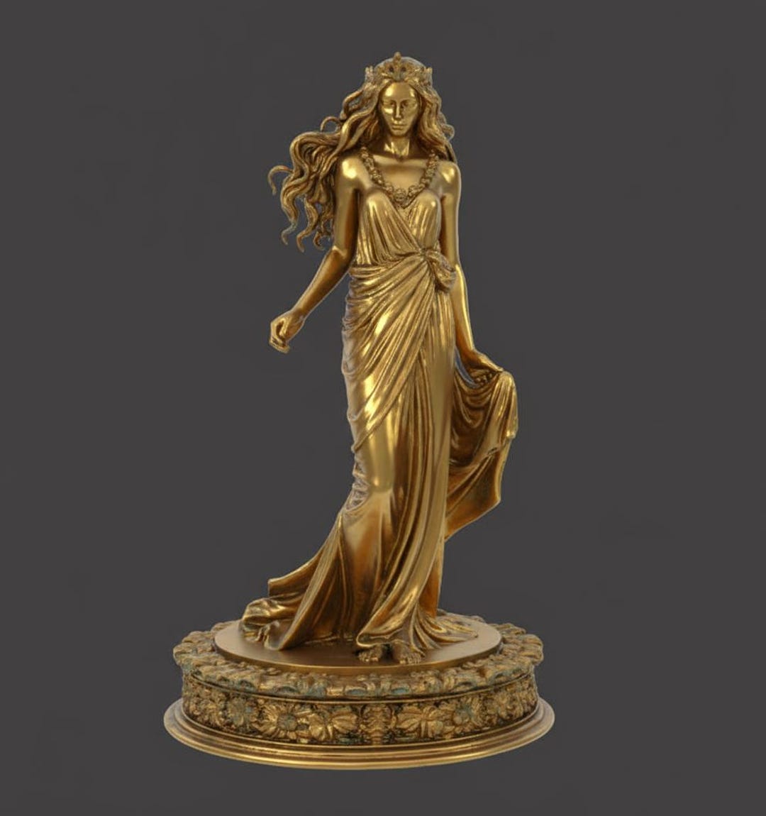 Archivo STL de la estatua de Afrodita: diosa griega del amor y la ...
