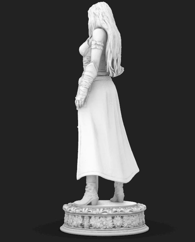 Andraste Goddess Statue STL File | 3D Printable Celtic War Deity ...