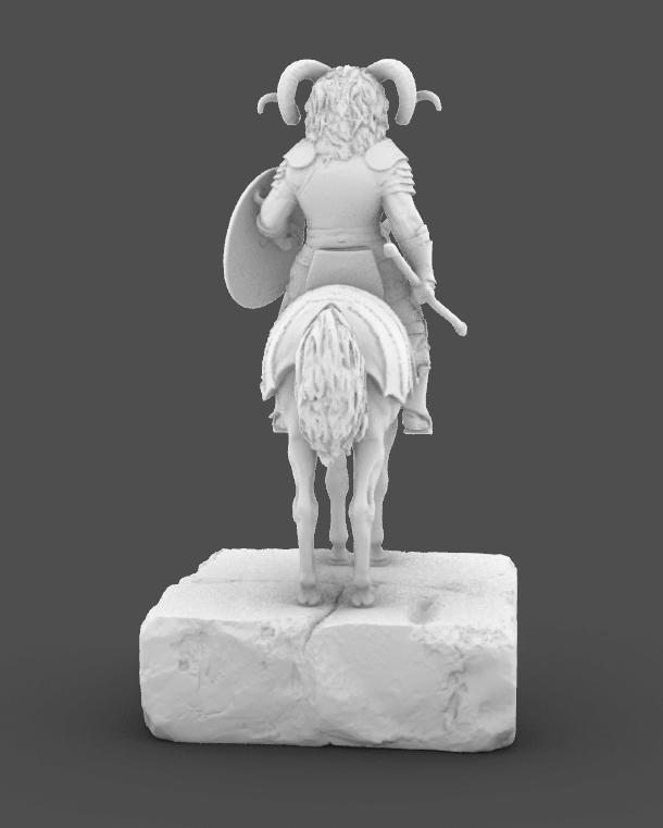 Sabnock Demon Statue STL File | Historically Accurate 3D Model | Based ...
