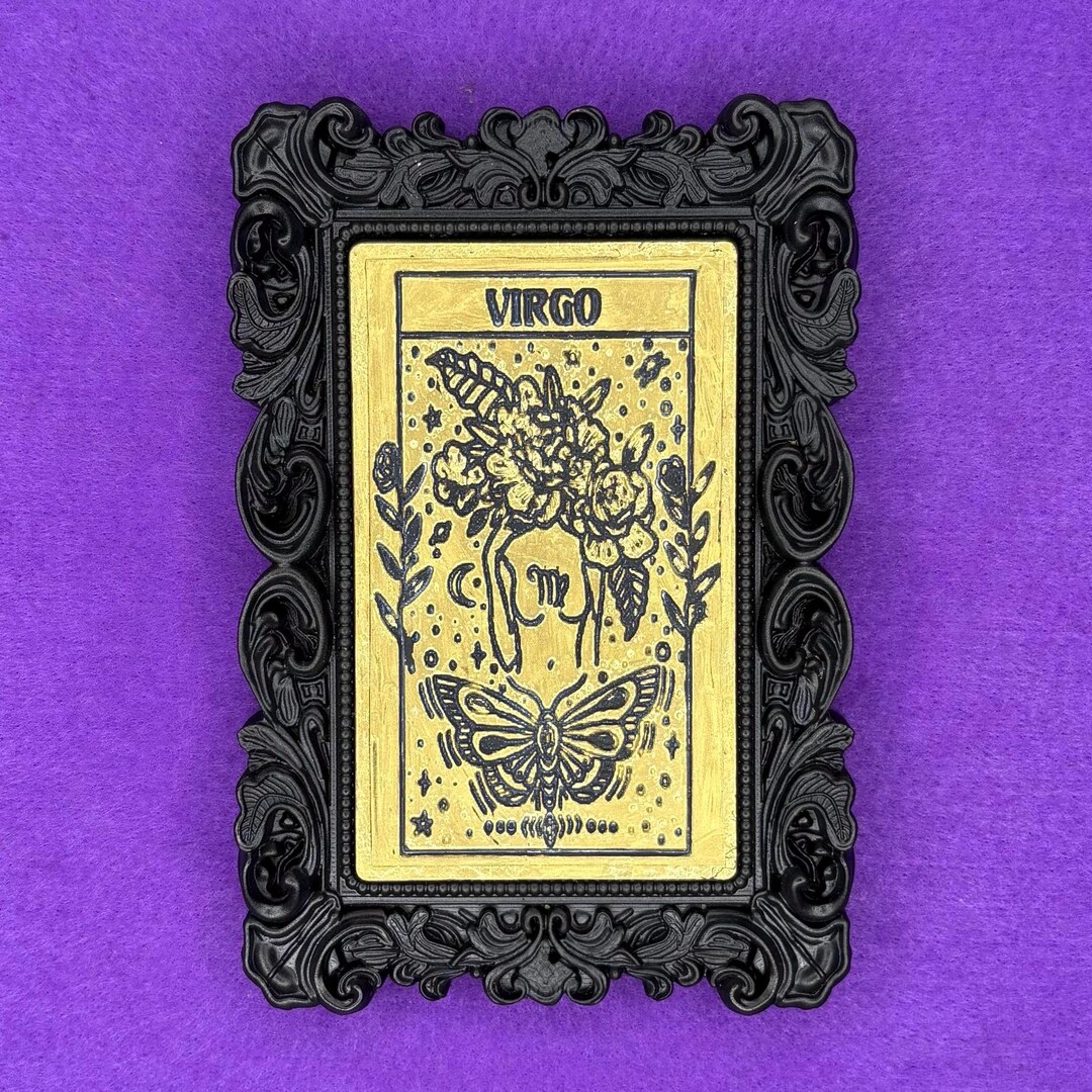 VIRGO ZODIAC 3D PICTURE - Zodiac Signs - Astrology - Tarot - Wall ...