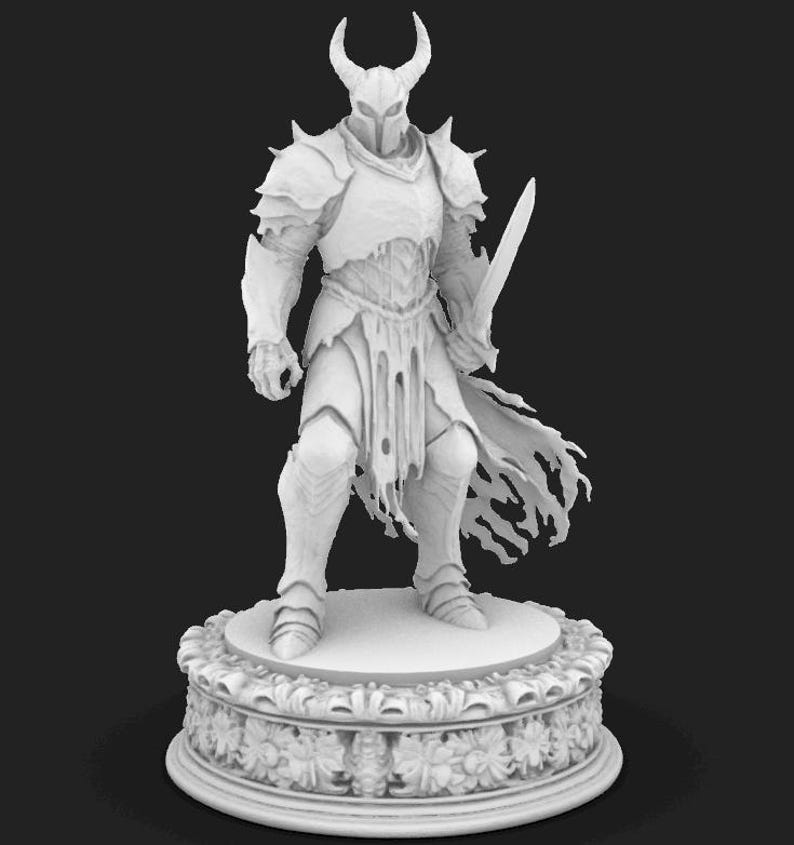 Astaroth Demon Statue STL File | 3D Printable Occult Sculpture | Goetia ...