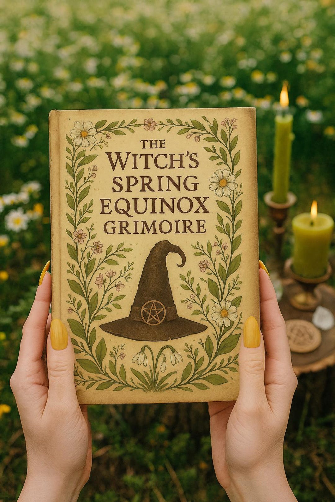The Witch Spring Equinox Grimoire | Seasonal Witchcraft Ebook | Ostara ...