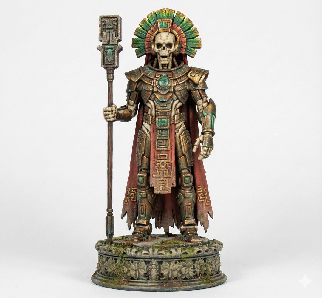 Supay or Zupay God Statue STL | 3D Printable Andean Deity Sculpture ...