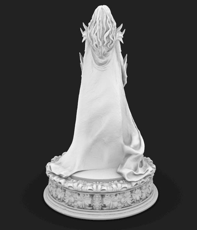 Bellona Goddess Statue STL File | 3D Printable Roman War Deity ...