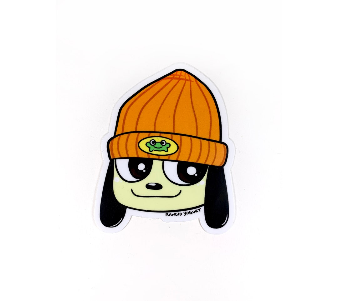 Parappa the Rapper Sticker Retro Video Game Decor, Cute Anime Vinyl ...