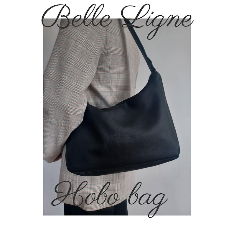 Hobo Bag PDF Sewing Pattern: Easy DIY Shoulder Bag Tutorial - Etsy
