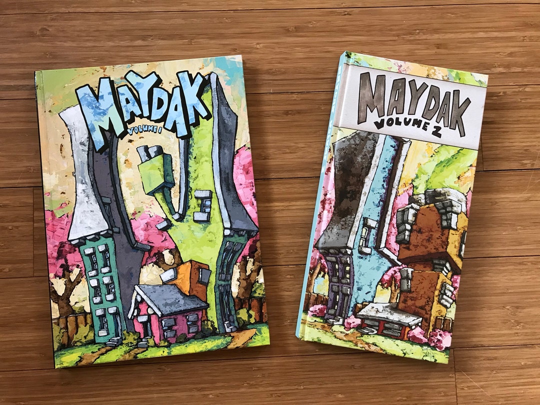 Maydak Volume 1 and Maydak Volume 2 Set Signed. - Etsy