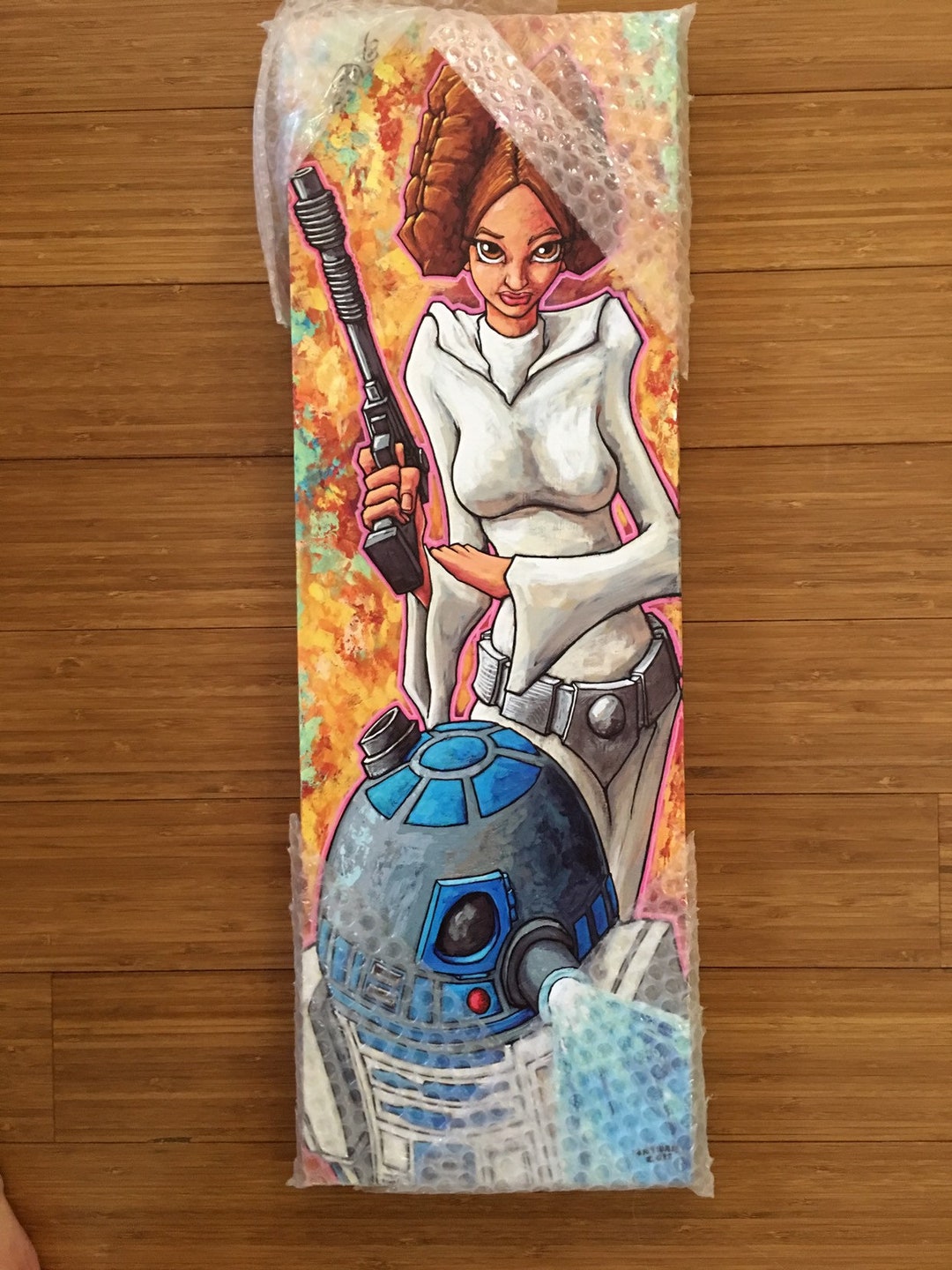 Sci Fi Canvas Print 8x24. Signed. Maydak. - Etsy