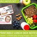 Printable Lunchbox Notes for Kids - Encouraging Quotes and ...