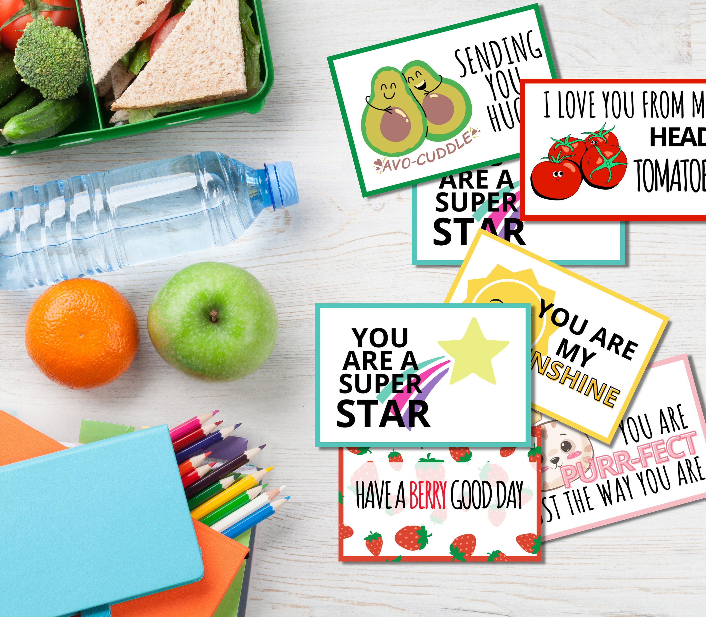 Printable Lunchbox Notes for Kids Encouraging Quotes and Inspirational ...