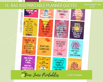 Printable Motivational Quote Stickers Instant Download Png Jpg - Etsy
