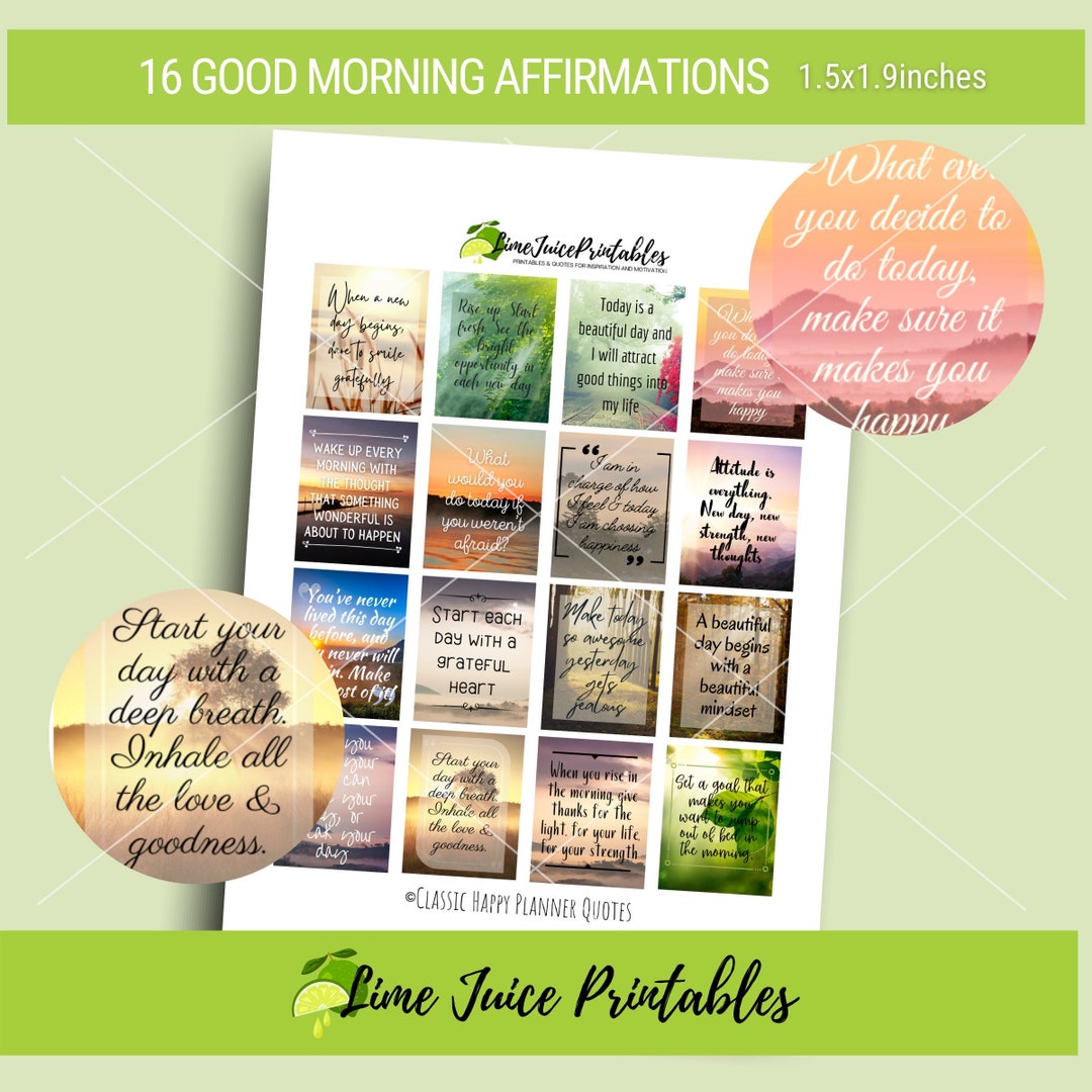 GOOD MORNING Quotes|printable Quotes|inspirational|motivational Quotes ...