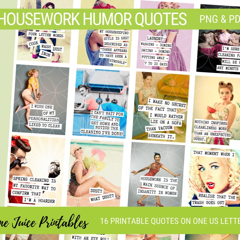 Housework Humor - Etsy