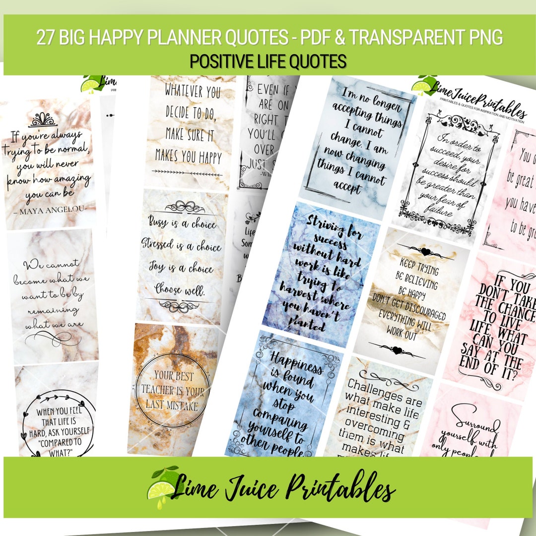 27 Positive Planner Quotes|planner Quotes|life Quotes|inspirational ...