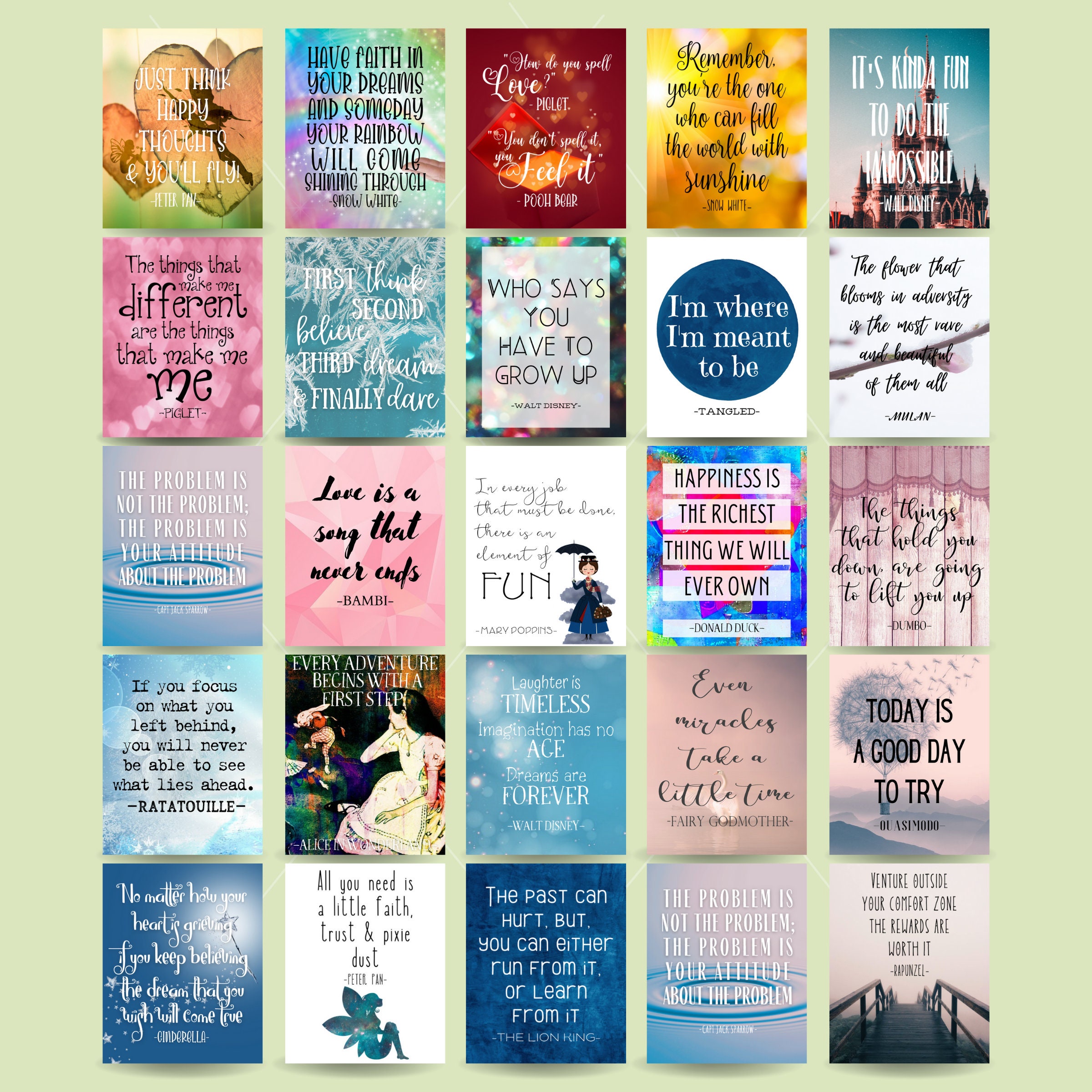 Story Book Quotes for Digital Planners Printable Quotes | Etsy