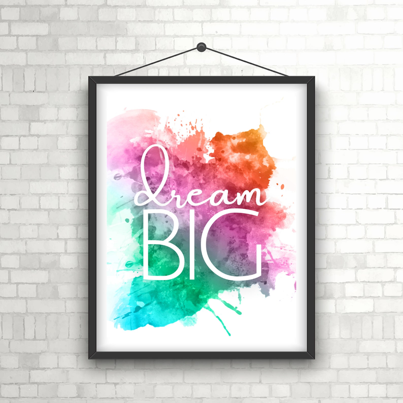 Motivational-inspirational Quotes Watercolor Bundle | 20 Printables ...
