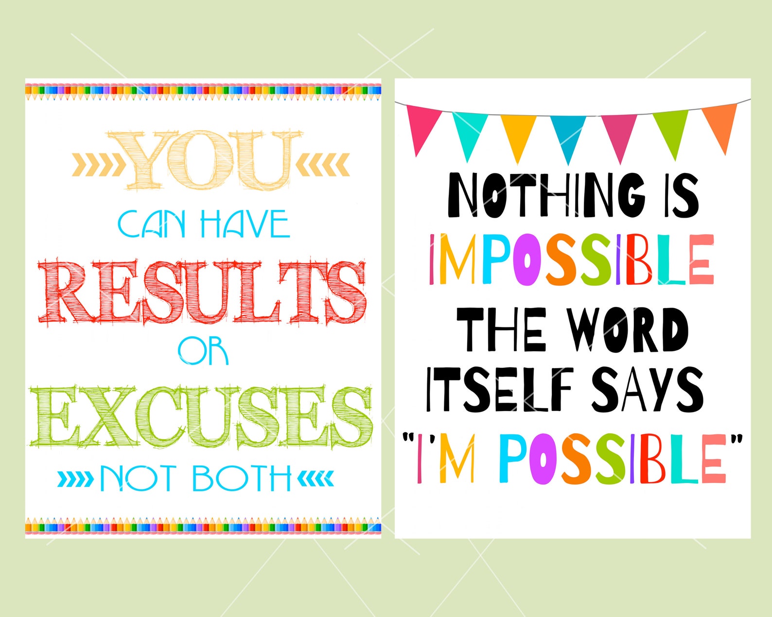 CHILDREN'S QUOTES BUNDLE Classroom Wall Quotes - Etsy