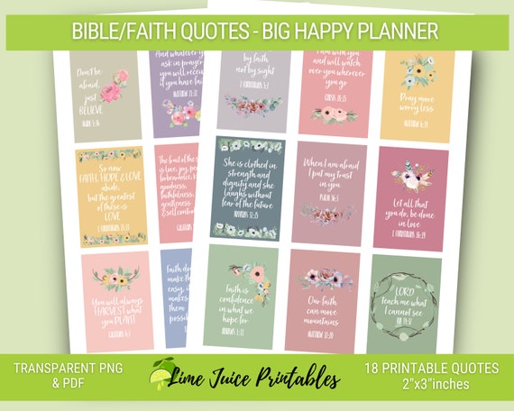 Paper Paper & Party Supplies Inspirational Positive Planner Quotes Life ...