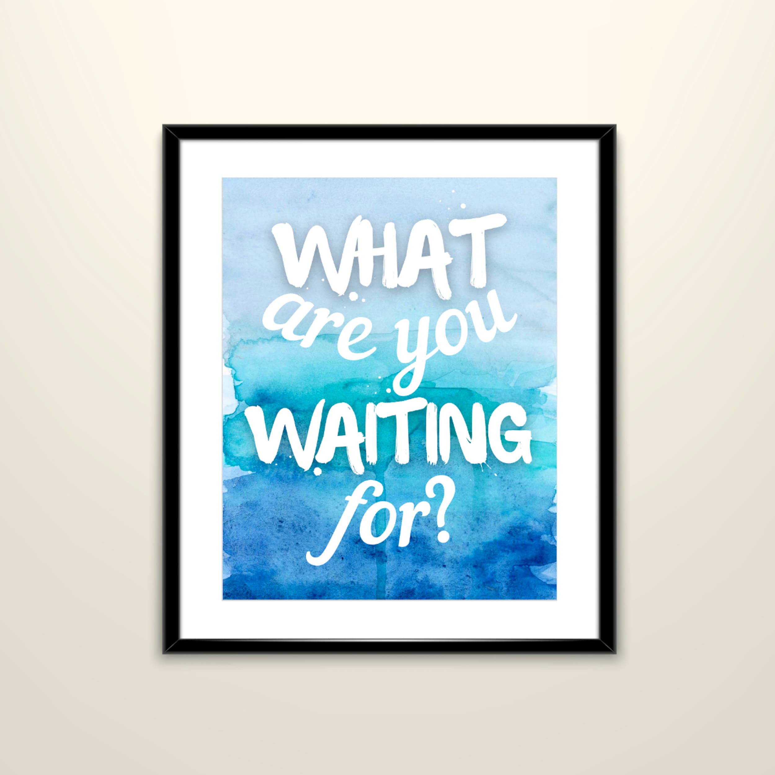 Motivational-inspirational Quotes Watercolor Bundle | 20 Printables ...