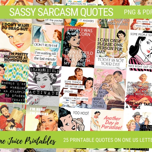 NSFW Quotes Printable Planner Stickers Printable Quote - Etsy